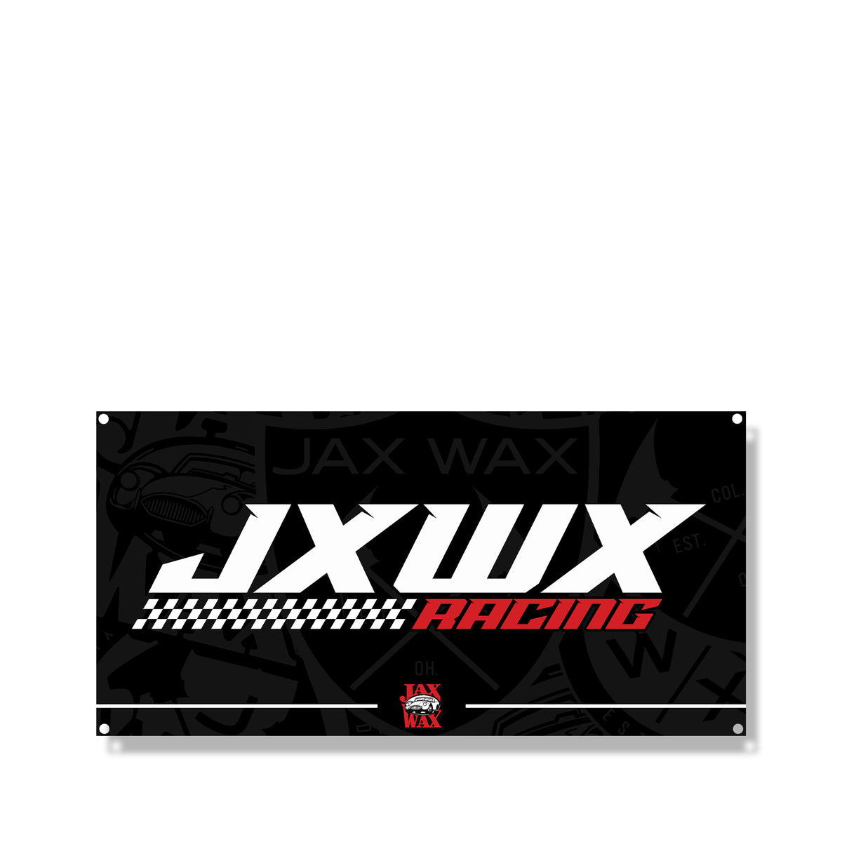 JXWX Racing Banner — Jax Wax