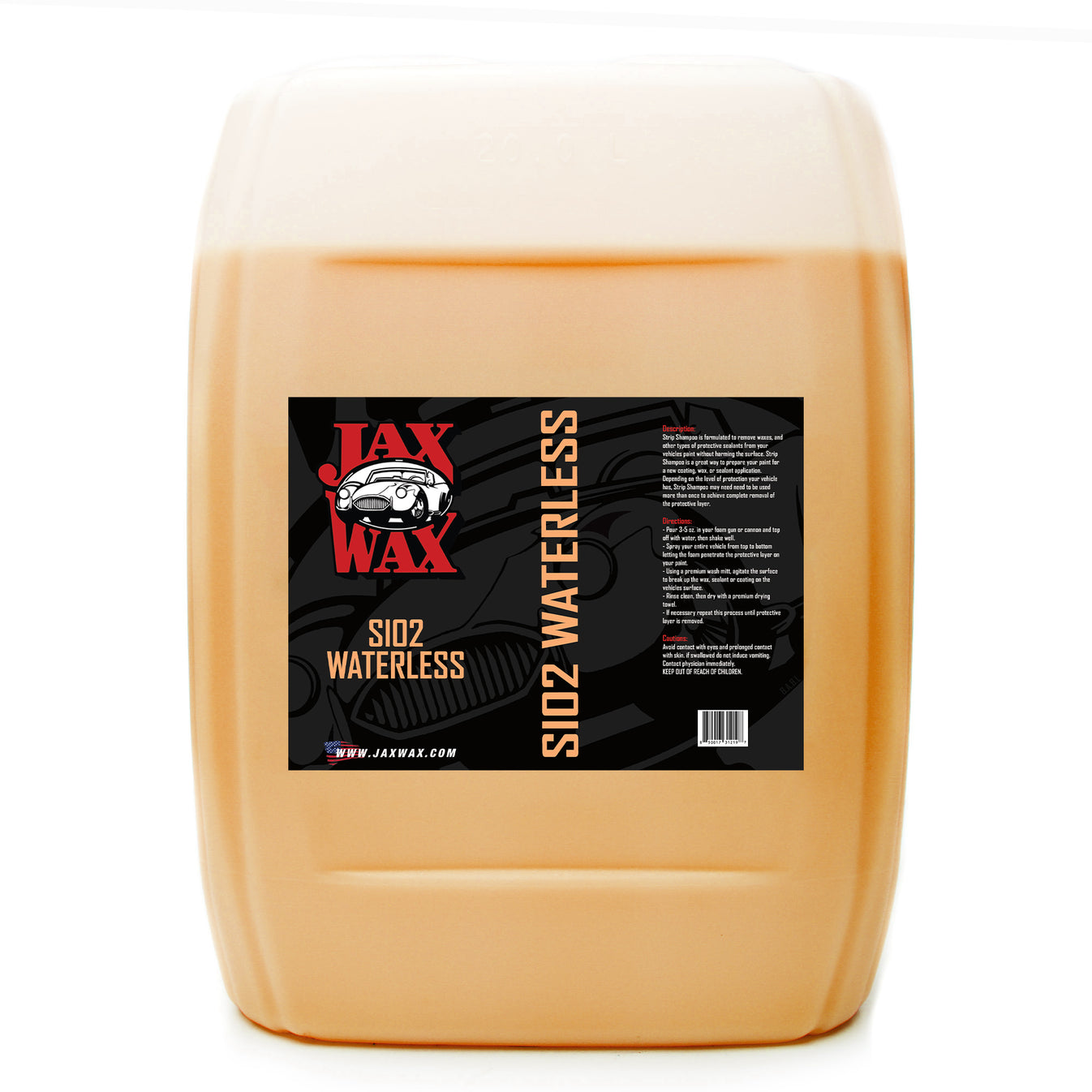 Jax Wax Si02 Waterless Wash | SiO2 Car Detailer – Jax Wax